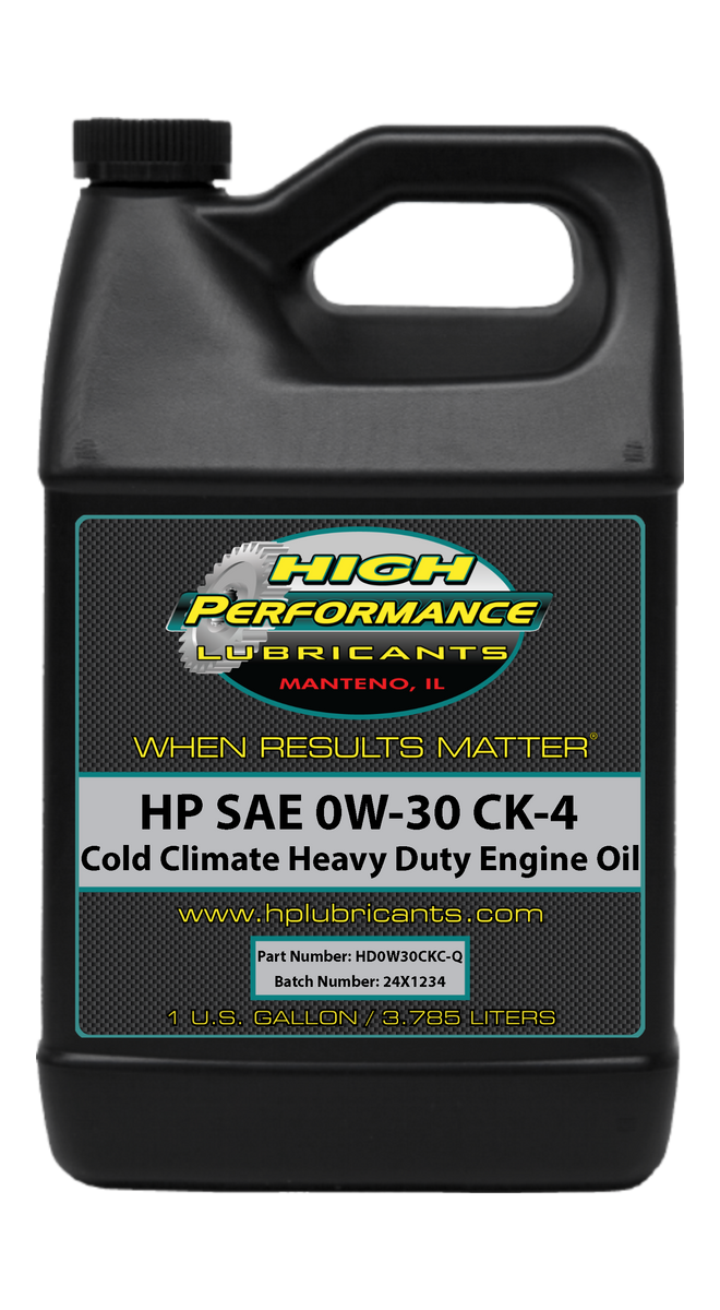 CK-4 Premium Cold Climate Heavy Duty Engine Oil – Advanced Lubrication ...